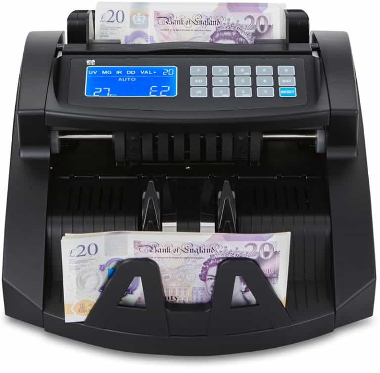 NC20i Note Counting Machine | 5-Fold Counterfeit Detection | ZZap