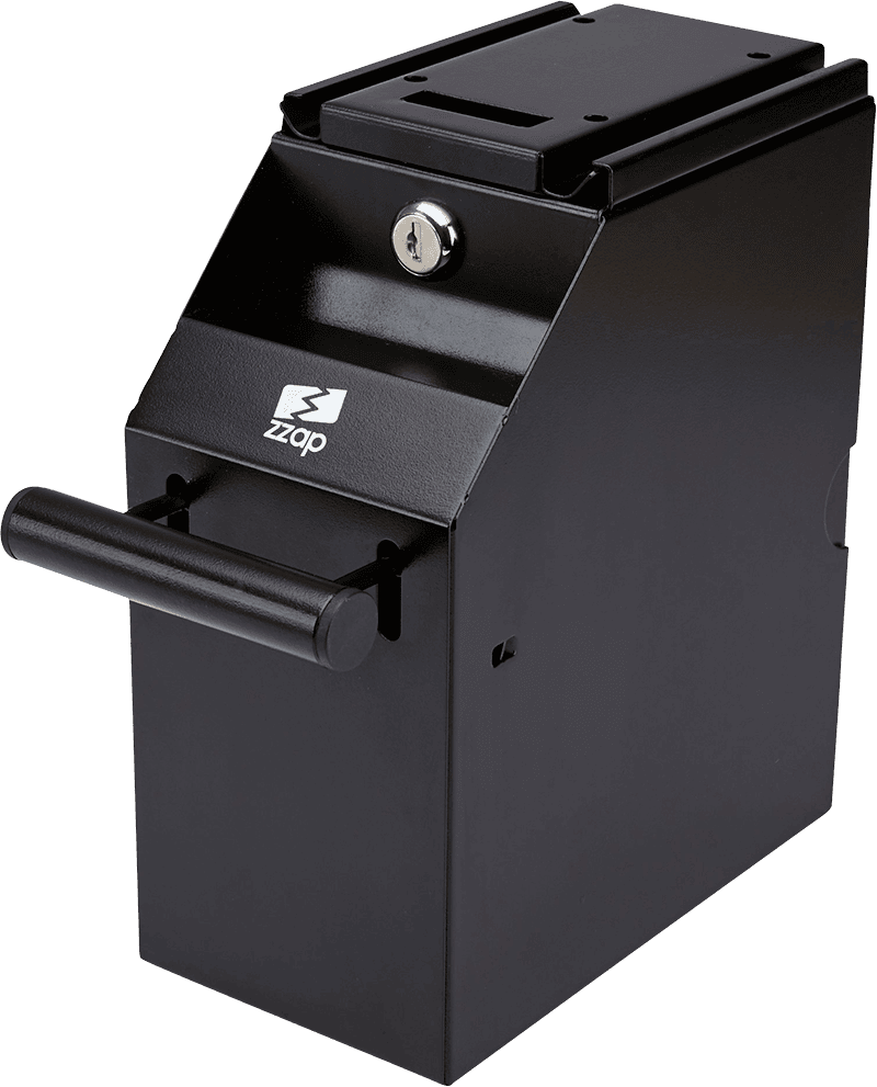ZZap S10 Banknote Safe | POS Safe - Mounts Under Counter | ZZap