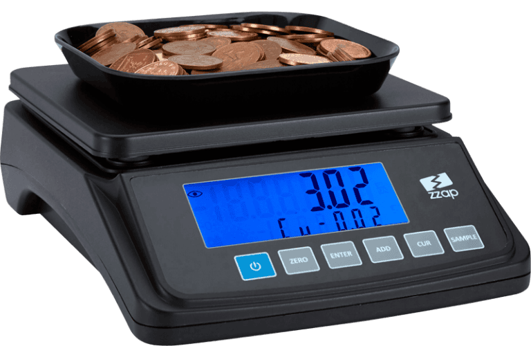 ZZap MS10 Coin Scale | Precision Counting | ZZap