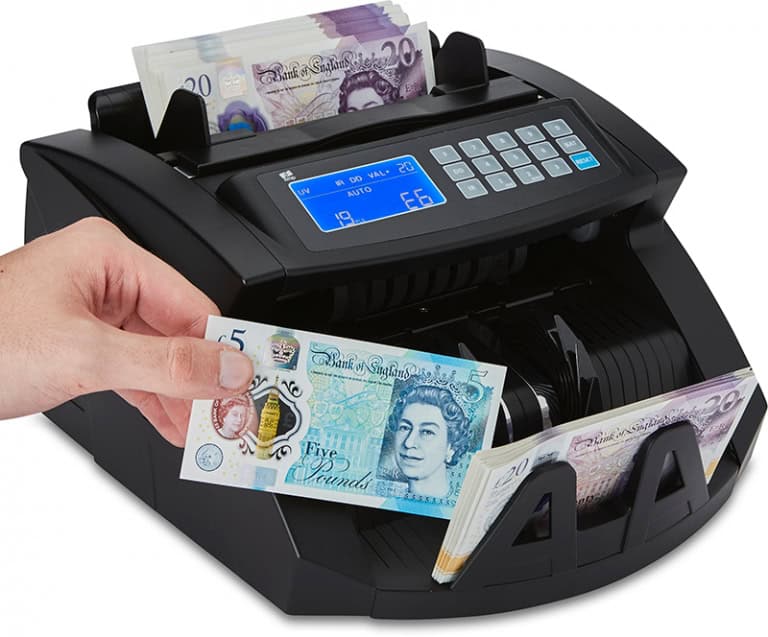 NC20+ Banknote Counting Machine - With UV Detector | ZZap
