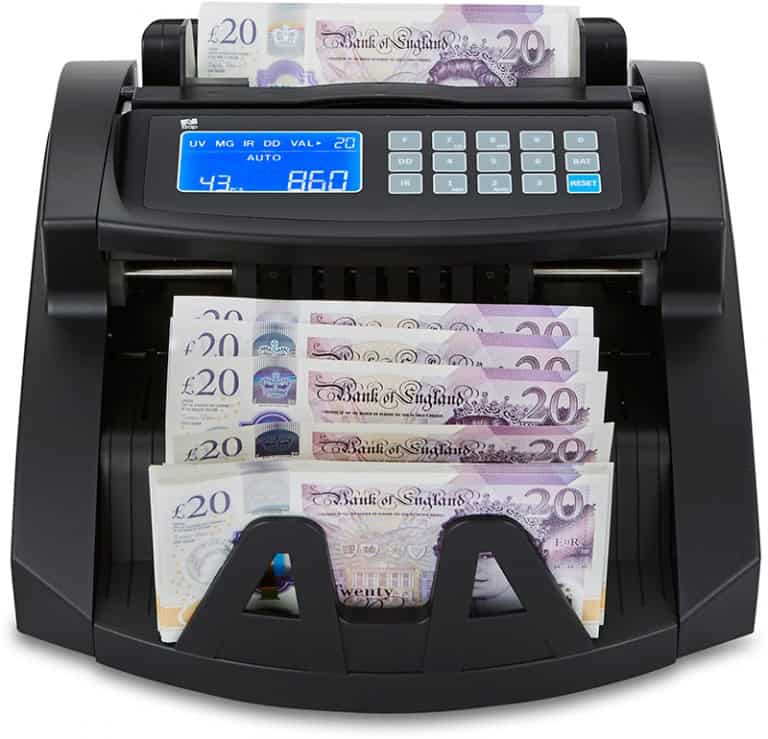 NC20i Note Counting Machine | 5-Fold Counterfeit Detection | ZZap