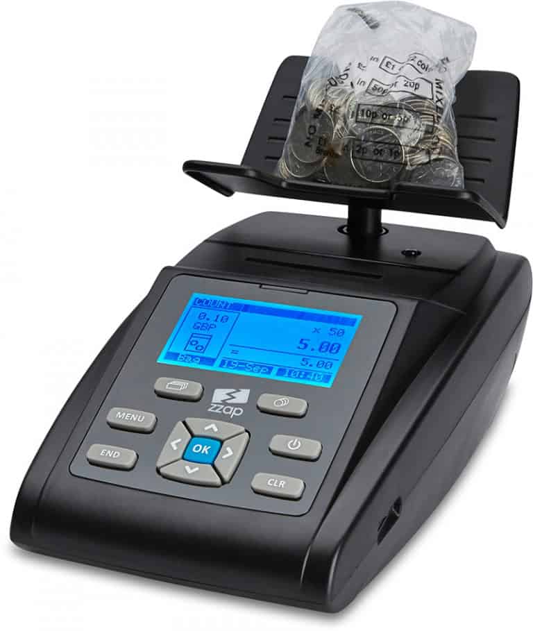 ZZap MS40+ Money Counting Scale | Built-in Battery