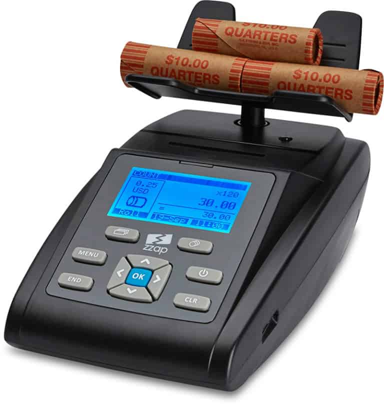 ZZap MS40 Money Counting Scale | Optional Built-in Printer