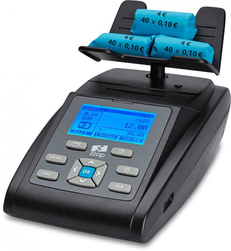ZZap MS40+ Money Counting Scale | Built-in Battery