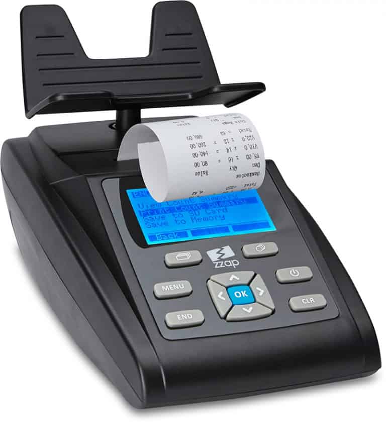 ZZap MS40i Money Counting Scale | Includes Built-In Printer