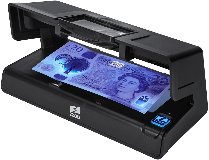 Counterfeit Money Detectors | UV Fake Note Checkers | ZZap
