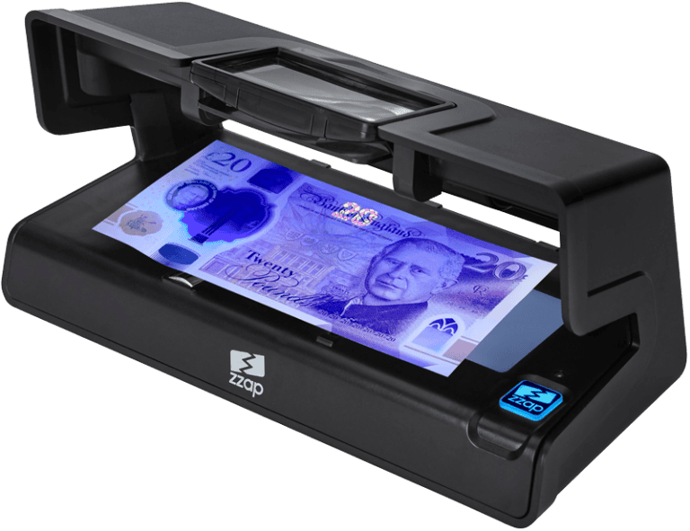 Counterfeit Money Detectors | UV Fake Note Checkers | ZZap