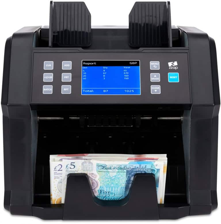 NC50 Money Counting Machine | Mixed Denomination Counting | ZZap