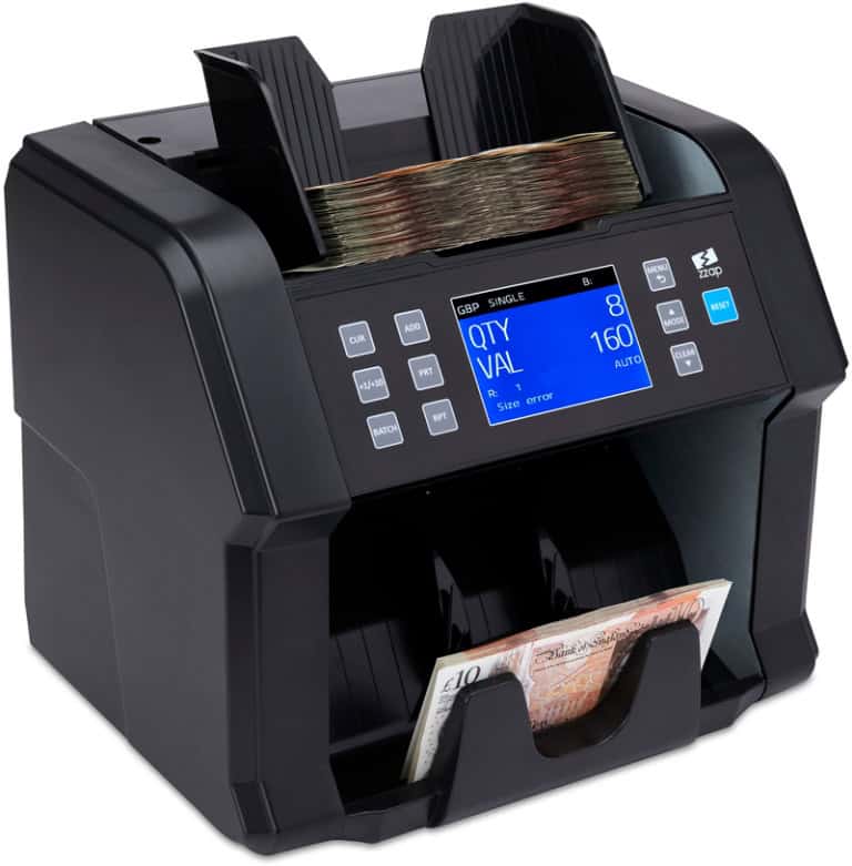 NC50 Money Counting Machine | Mixed Denomination Counting | ZZap