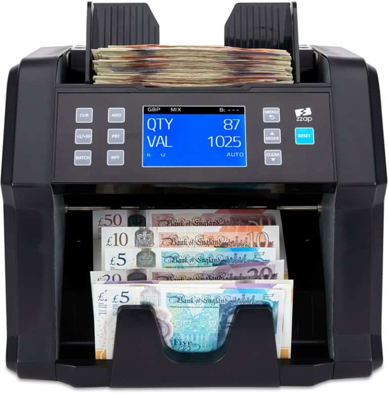NC50 Money Counting Machine | Mixed Denomination Counting | ZZap