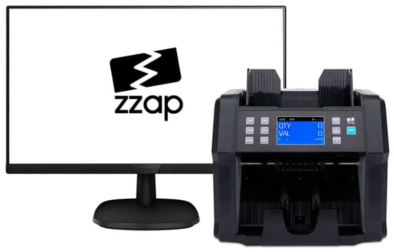 ZZap NC50 Value Counter | Mixed Denomination Value Counting | ZZap